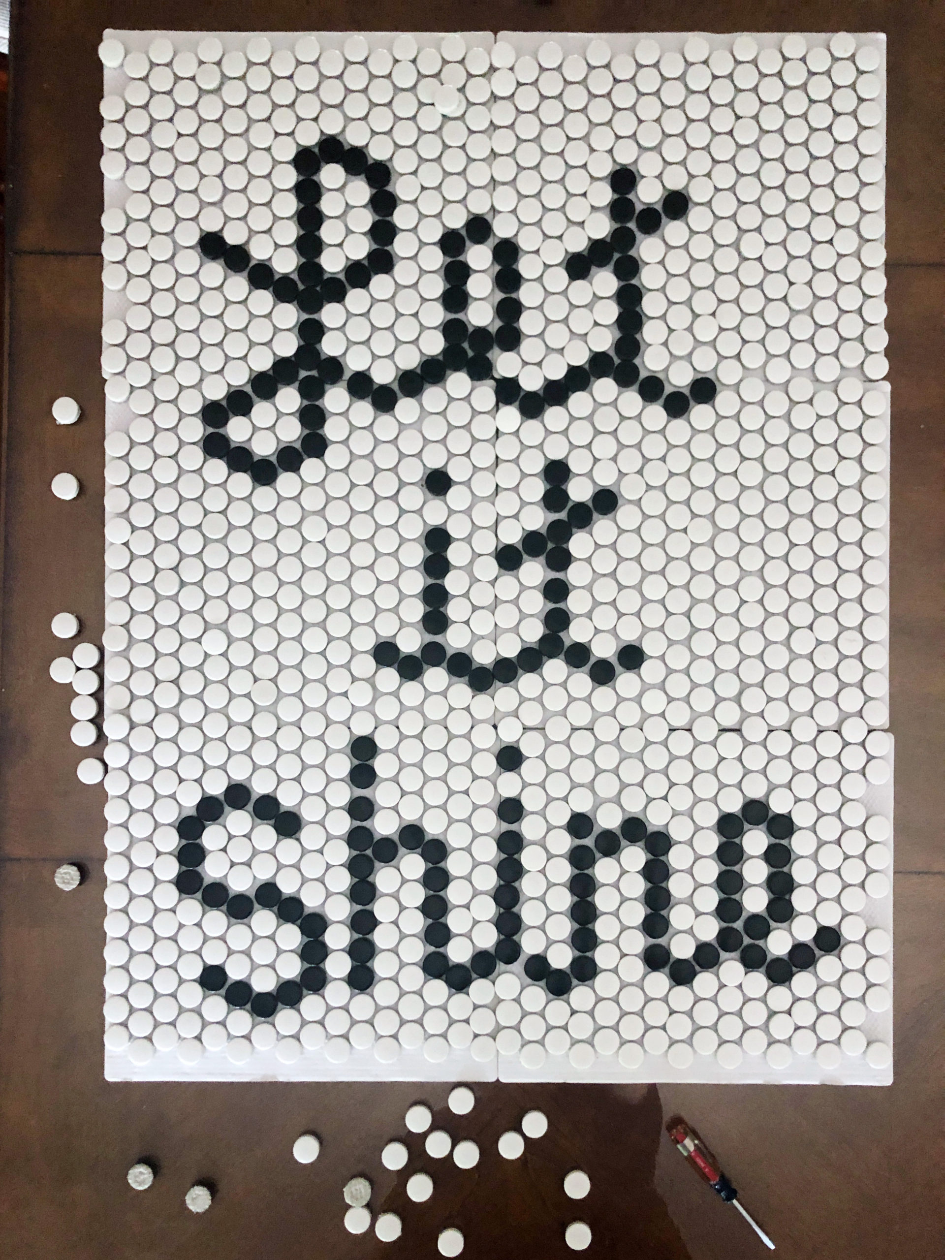 Make Your Space Unique with DIY Tile Words ⋆ Owner-Builder Program ...