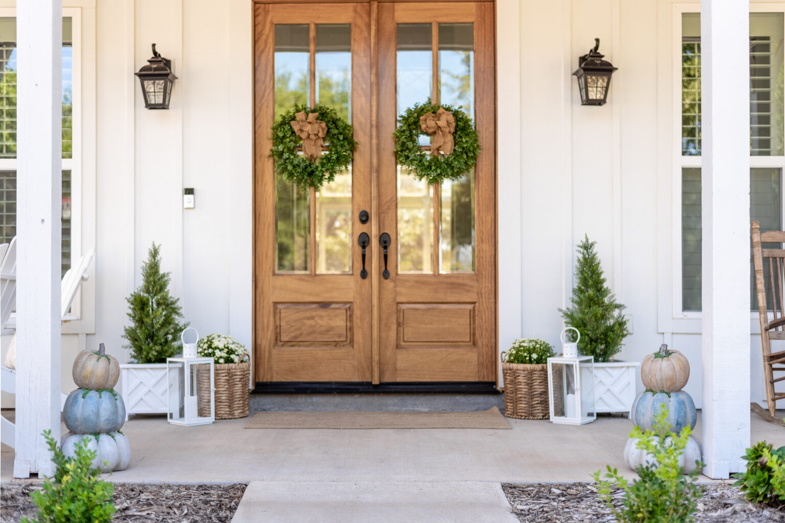 Fall Home Tour: Farmhouse with Simple & Rustic Vibe ⋆ The Old Barn