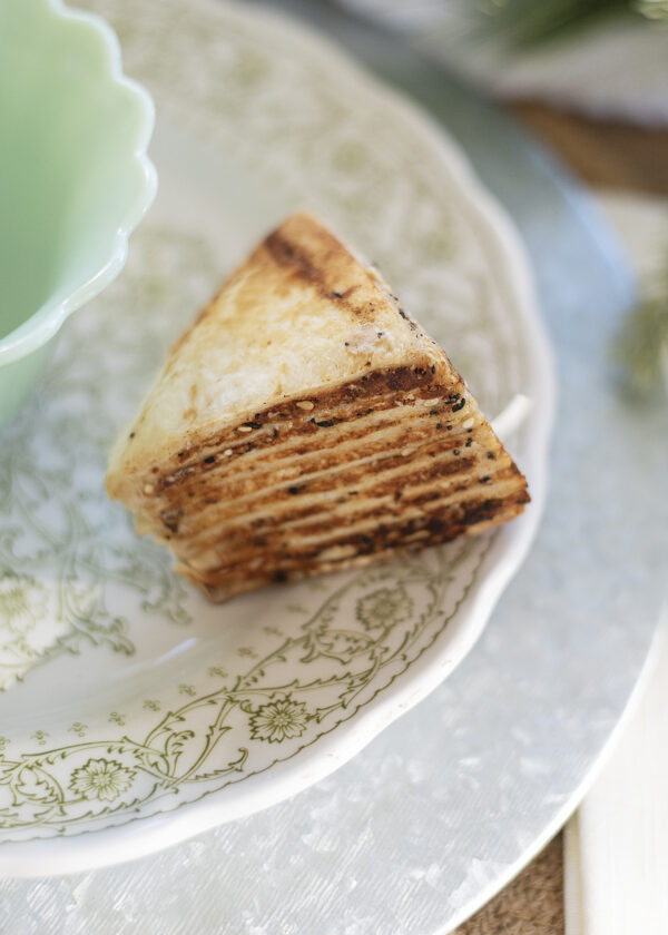 4 Ingredient Tortilla Cake Recipe | Simple lunch or side ⋆ Owner ...