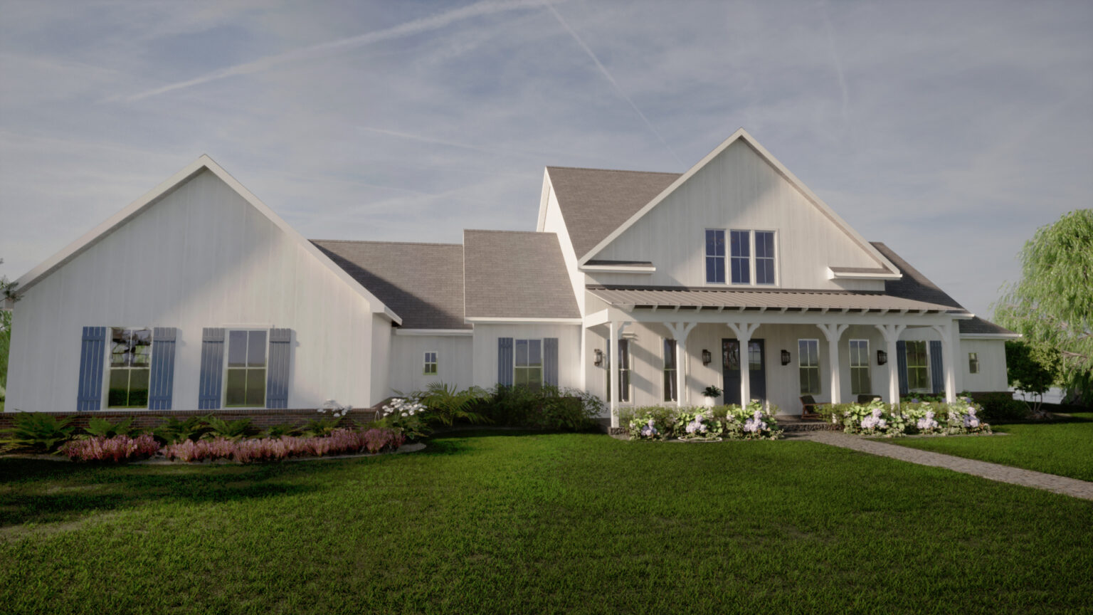 Willow Ranch Floor Plan ⋆ Owner-Builder Program & House Plans - Century ...